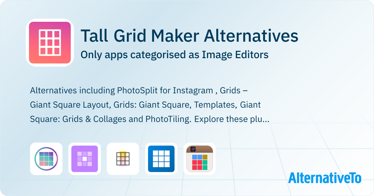 Tall Grid Maker Alternatives: Top 5 Image Editors | AlternativeTo