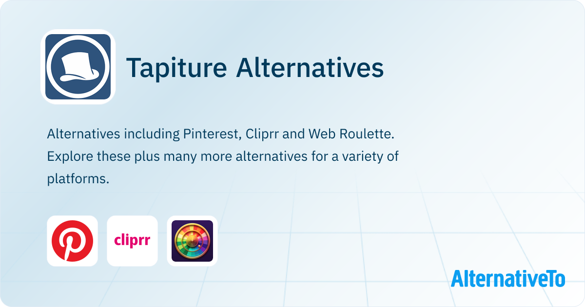 Tapiture Alternatives - Explore Similar Sites & Apps | AlternativeTo