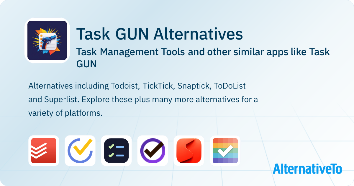 Task GUN Alternatives: Top 12 Task Management Tools & Similar Apps ...
