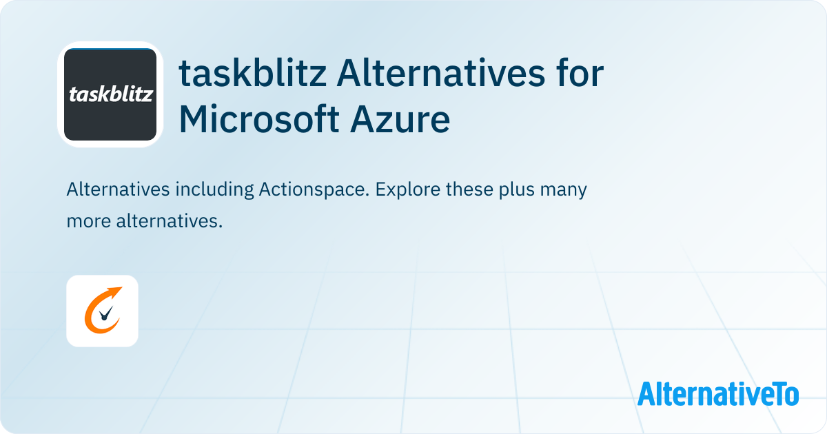 taskblitz Alternatives for Microsoft Azure: Top 1 Project Management ...