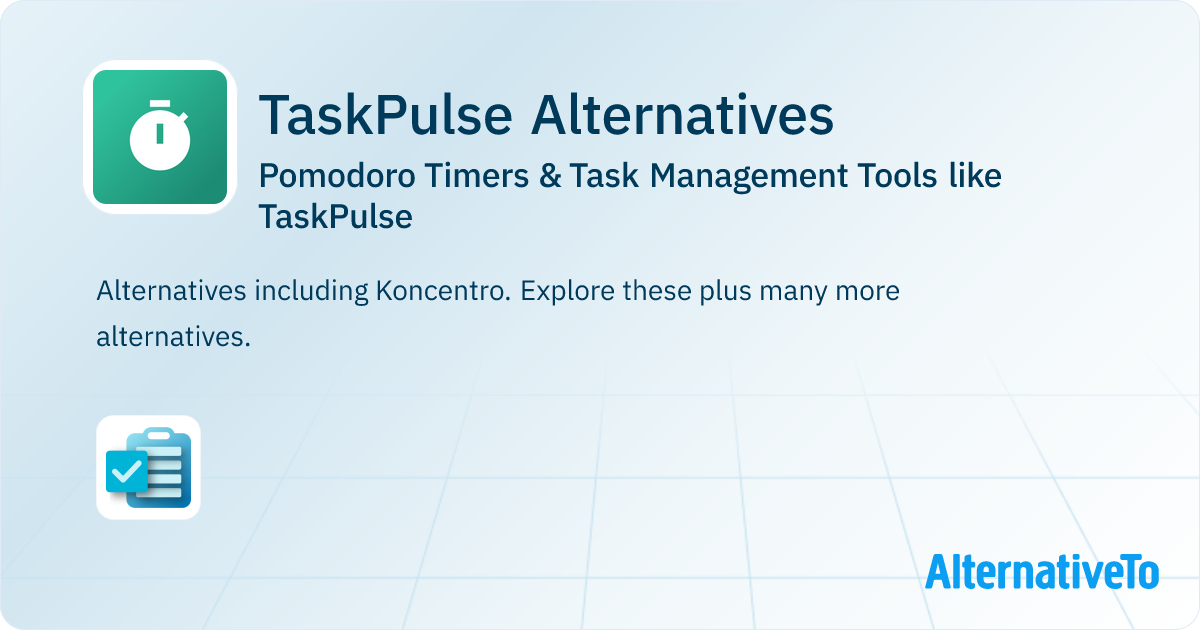 TaskPulse Alternatives: Top 1 Pomodoro Timers | AlternativeTo