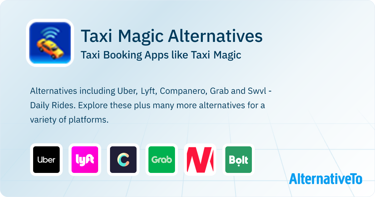 Taxi Magic Alternatives: Top 12 Taxi Booking & Similar Apps | AlternativeTo