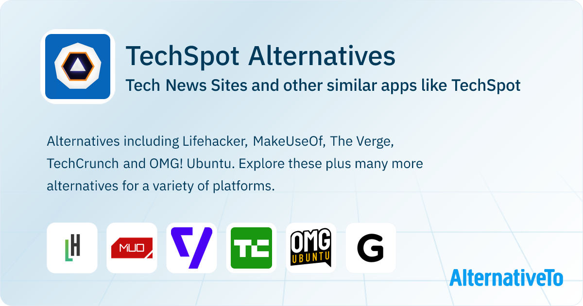 TechSpot Alternatives: Top 12 Tech News Sites & Similar Websites ...
