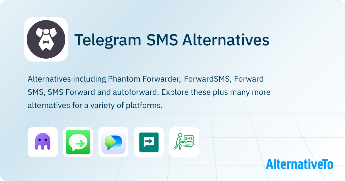 Telegram SMS Alternatives - Explore Similar Apps | AlternativeTo