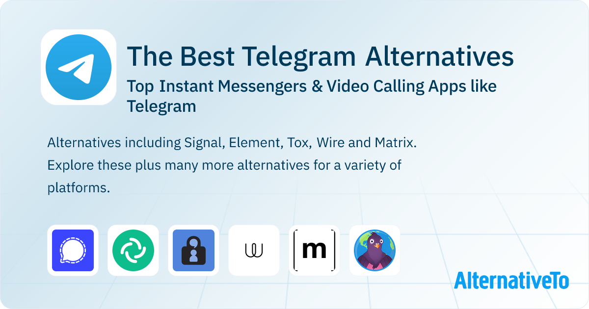 Best Telegram Alternatives: Top Instant Messengers in 2026 | AlternativeTo