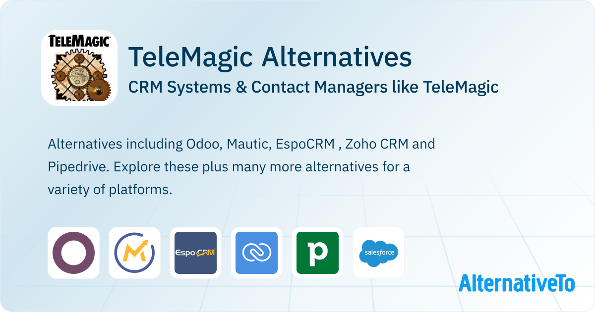 TeleMagic Competitors: Top 12 Alternative CRM Systems & Contact ...