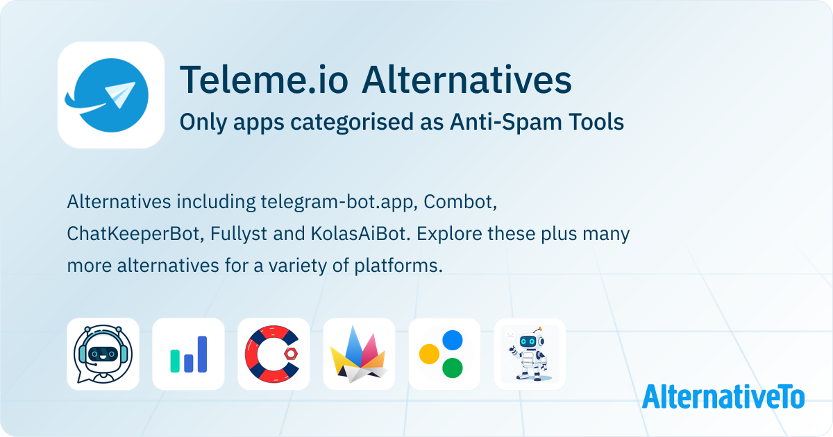 Teleme.io Alternatives: Top 6 Anti-Spam Tools | AlternativeTo