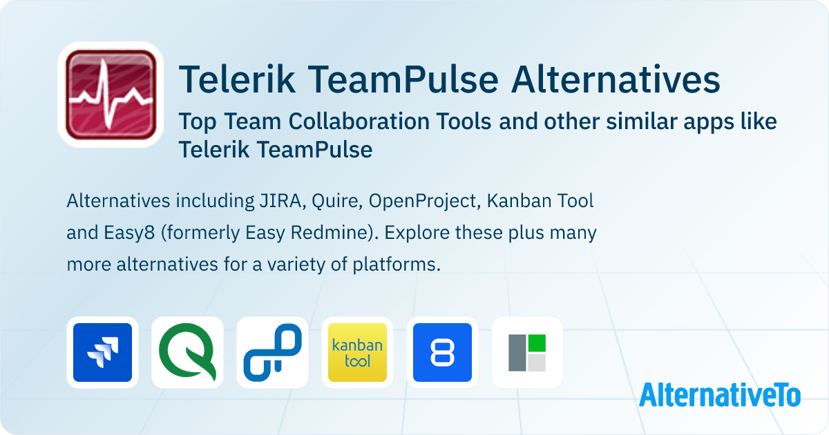 Great Telerik TeamPulse Alternatives: Top Team Collaboration Tools ...