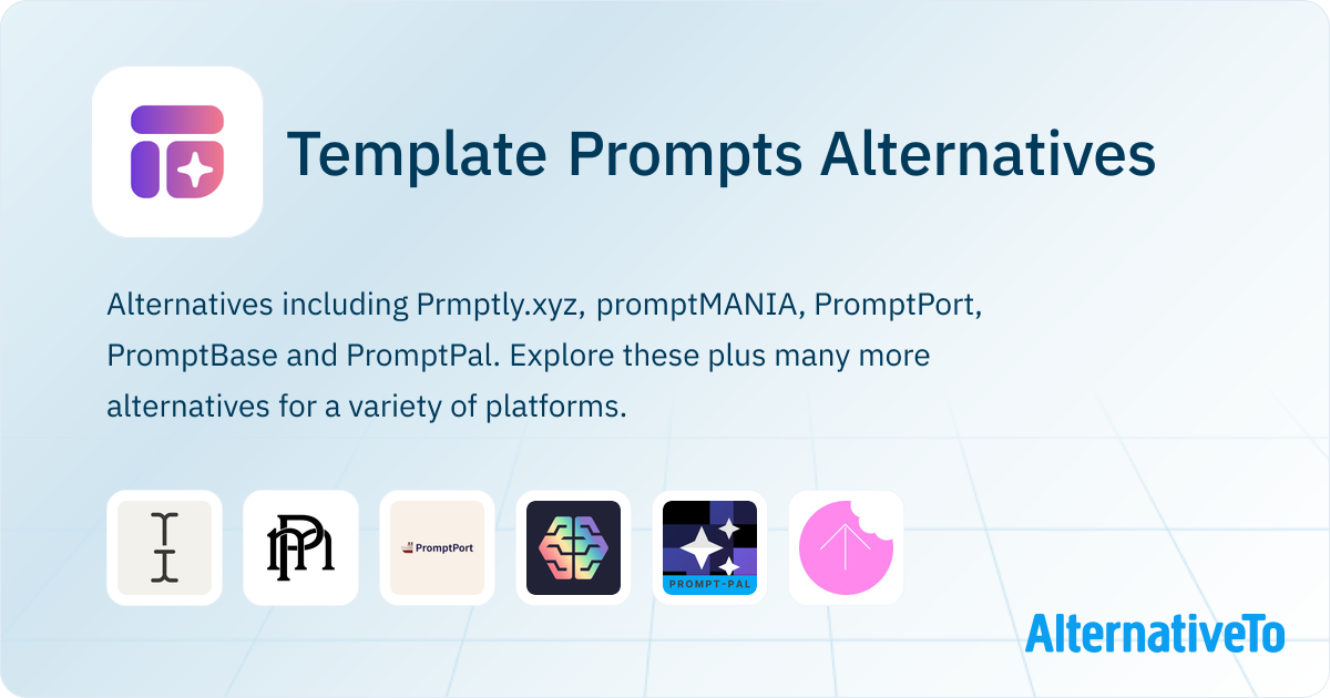 Template Prompts Alternatives - Explore Similar Sites & Apps ...