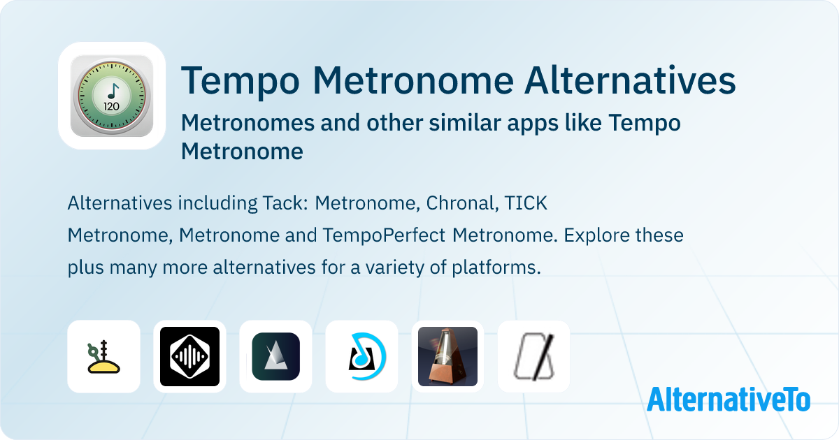 Tempo Metronome Alternatives: Top 21 Metronomes & Similar Apps ...