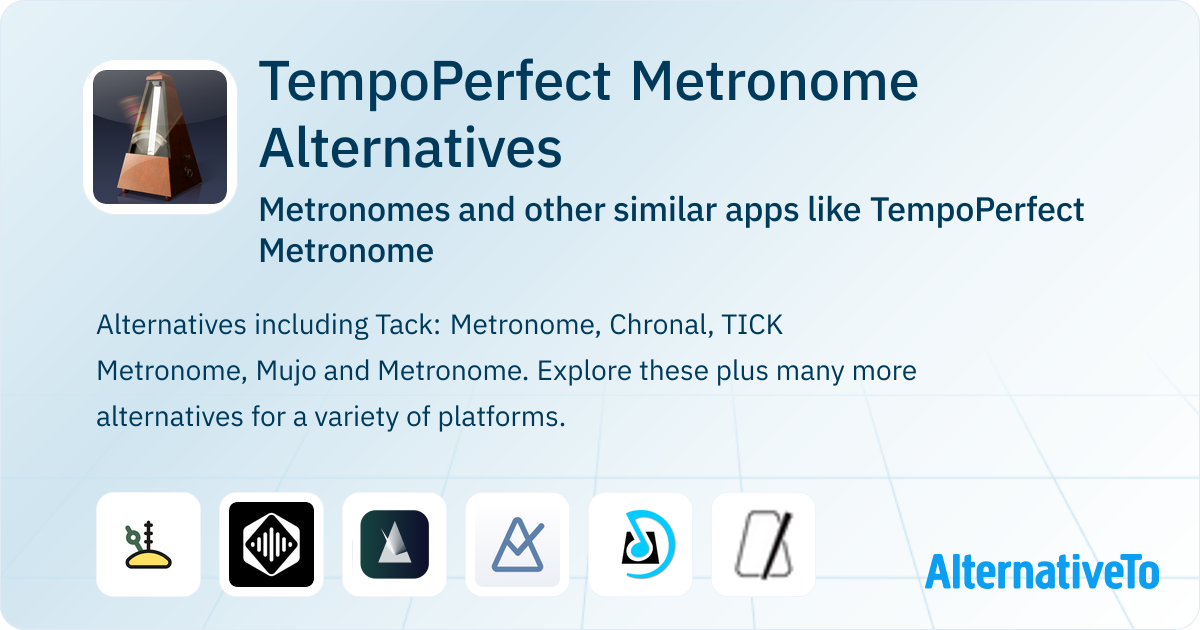 TempoPerfect Metronome Alternatives: Top 12 Metronomes & Similar Apps ...