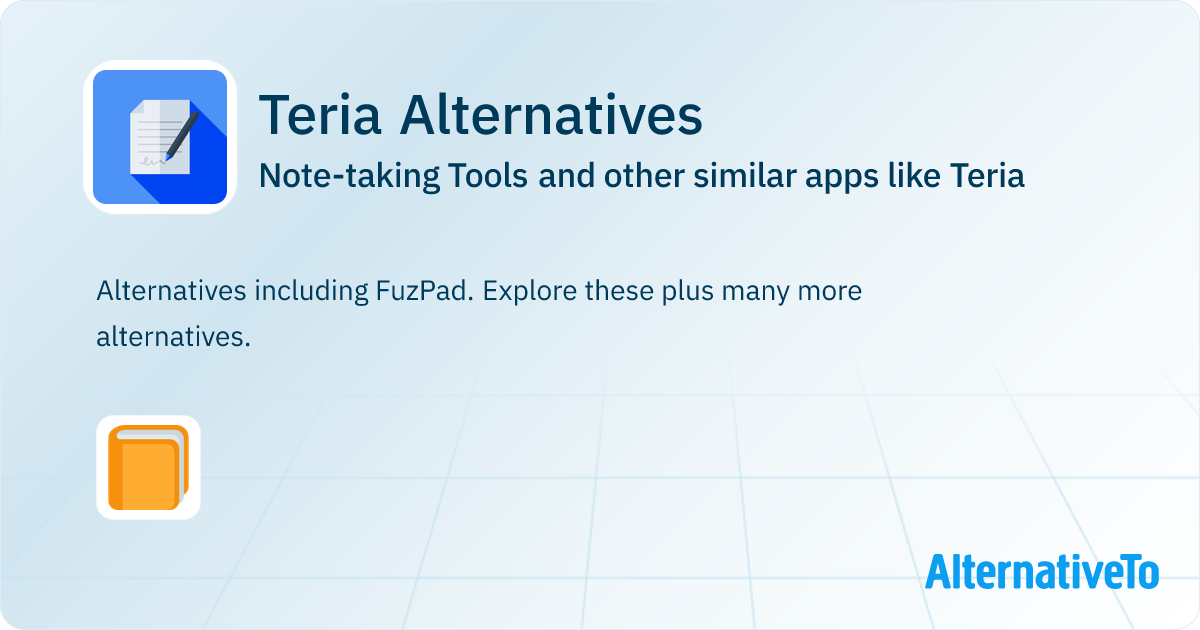 Teria Alternatives: Top 1 Note-taking Tools & Similar Apps | AlternativeTo