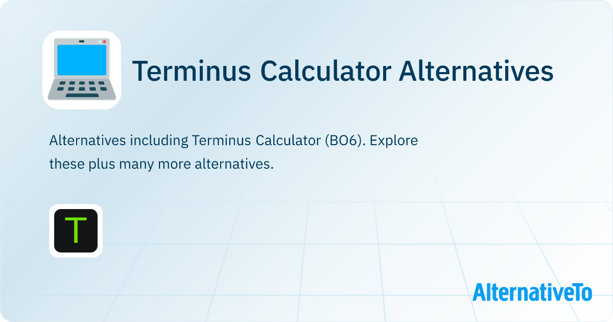 Terminus Calculator Alternatives - Explore Similar Sites & Apps ...