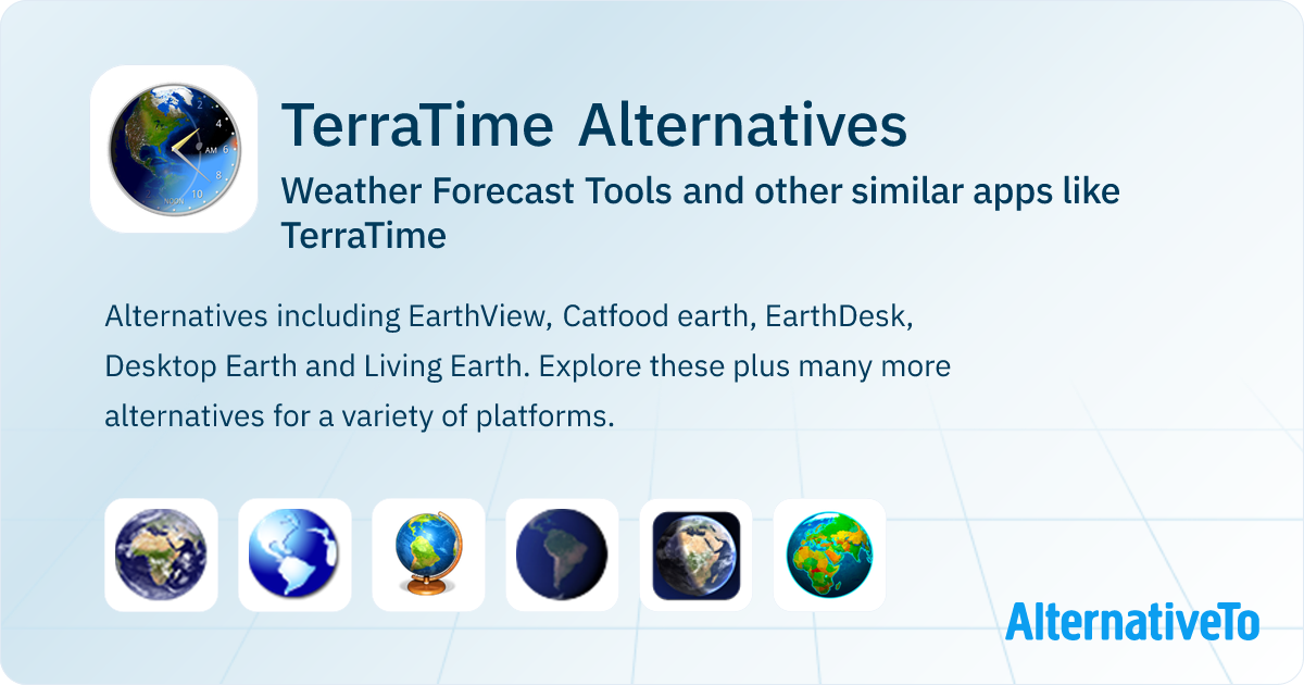 TerraTime Alternatives: Top 10 Weather Forecast Tools & Similar Apps ...