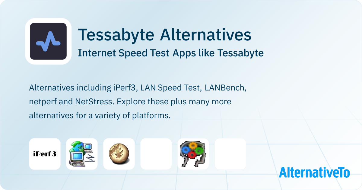 Tessabyte Alternatives: Top 7 Internet Speed Test & Similar Apps ...