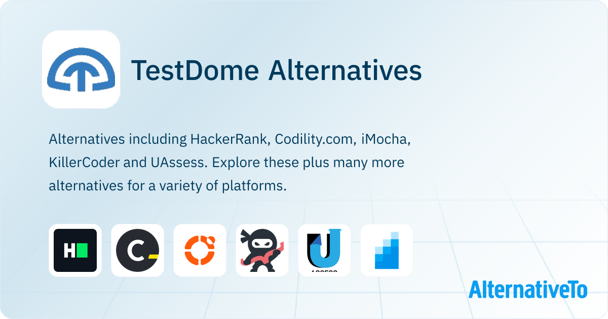 TestDome Alternatives - Explore Similar Sites & Apps | AlternativeTo