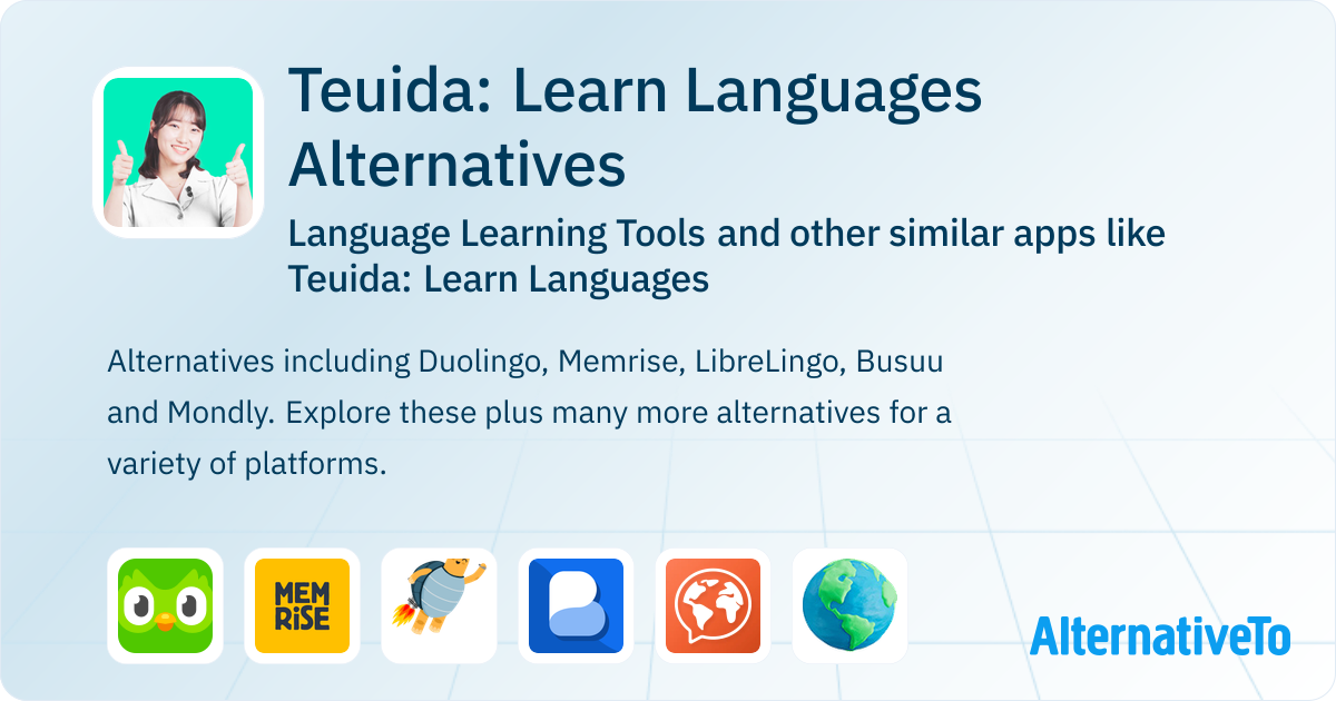 Teuida: Learn Languages Alternatives: Top 12 Language Learning Tools ...