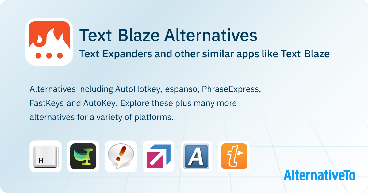 Text Blaze Alternatives: Text Expanders & Similar Apps - Page 5 ...