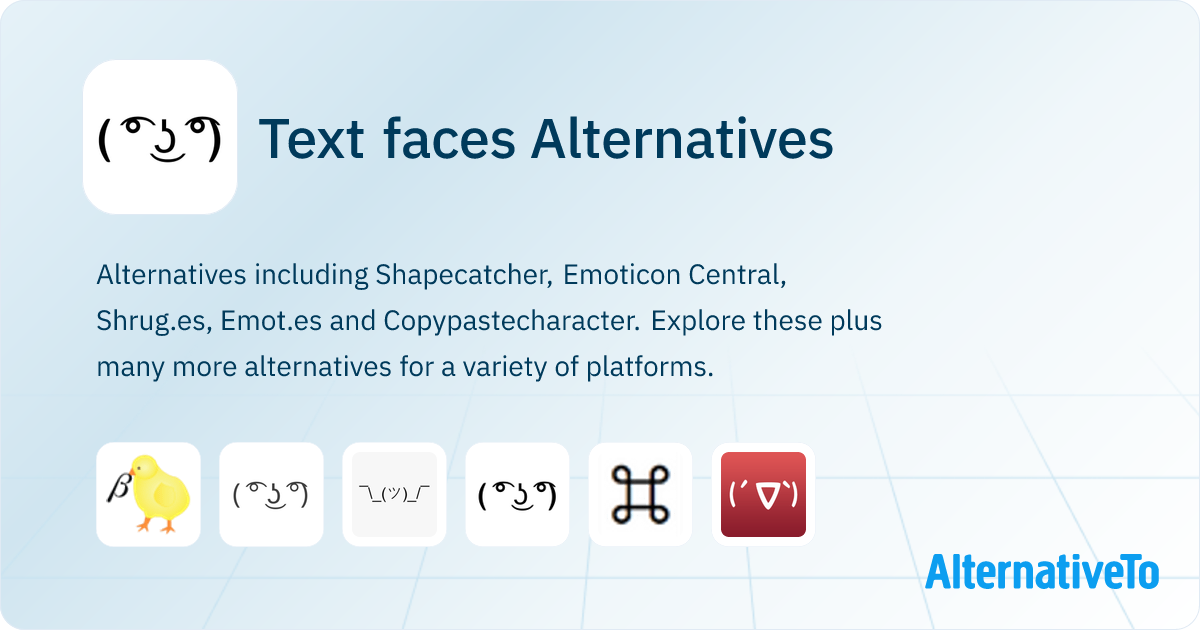 Text faces Alternatives - Explore Similar Sites & Apps | AlternativeTo