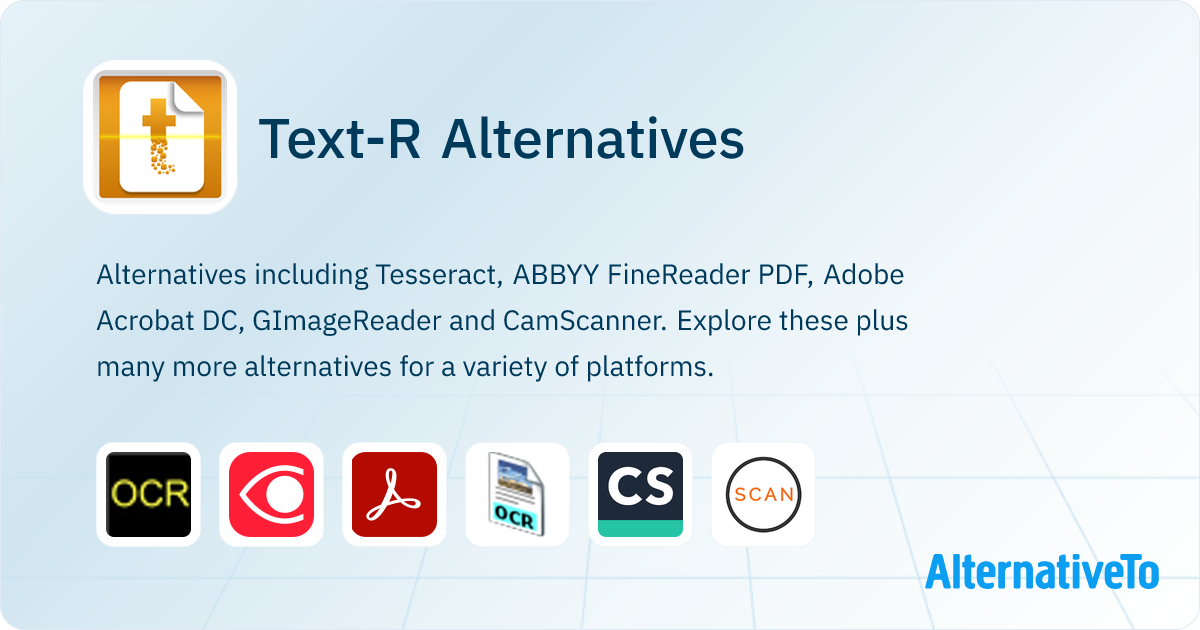 Text-R Alternatives - Explore Similar Software | AlternativeTo