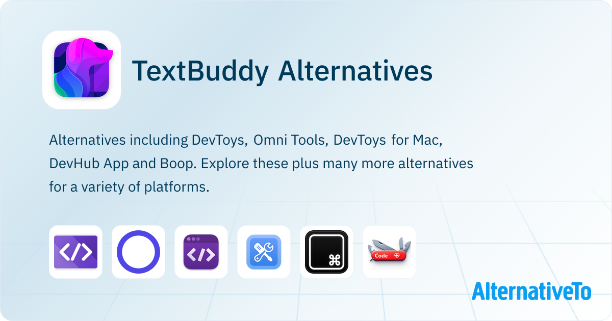 TextBuddy Alternatives - Explore Similar Software | AlternativeTo