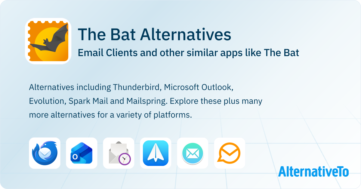The Bat Alternatives: Top 12 Email Clients & Similar Apps | AlternativeTo