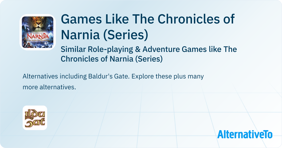 Games Like The Chronicles of Narnia (Series): Similar Role-playing ...