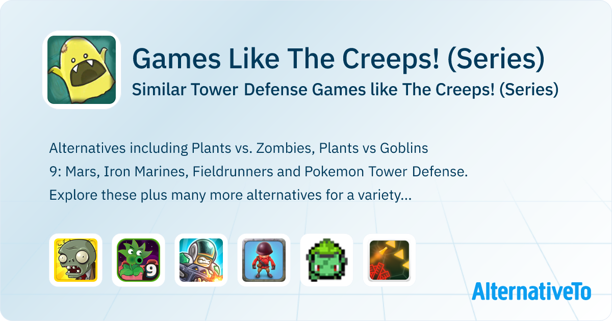 Games Like The Creeps! (Series): Similar Tower Defense Games 2025 ...