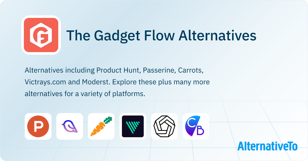 The Gadget Flow Alternatives - Explore Similar Sites & Apps | AlternativeTo