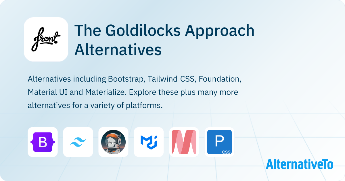 The Goldilocks Approach Alternatives - Explore Similar Sites & Apps ...
