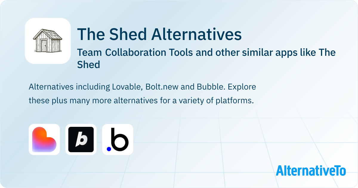 The Shed Alternatives: Top 3 Team Collaboration Tools & Similar ...