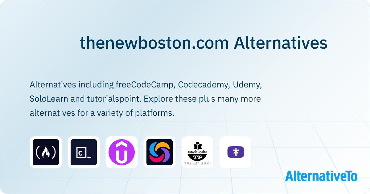 thenewboston.com Alternatives - Page 3 | AlternativeTo