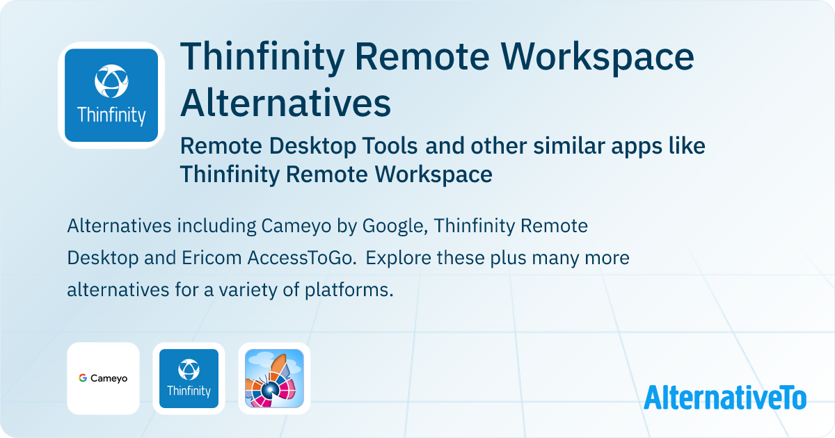 Thinfinity Remote Workspace Alternatives: Top 3 Remote Desktop Tools ...