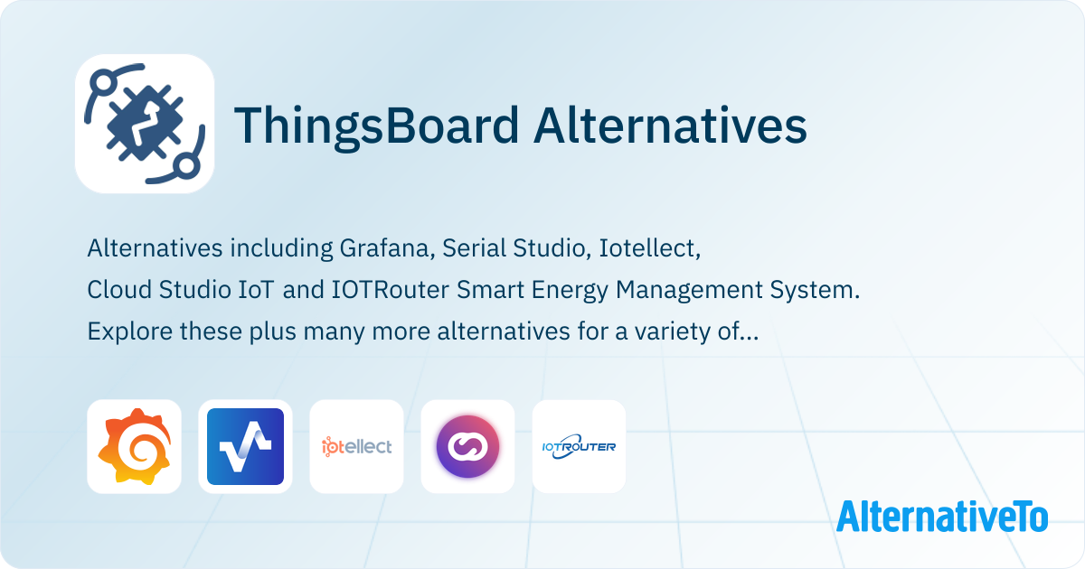 ThingsBoard Alternatives - Explore Similar Apps & Services | AlternativeTo