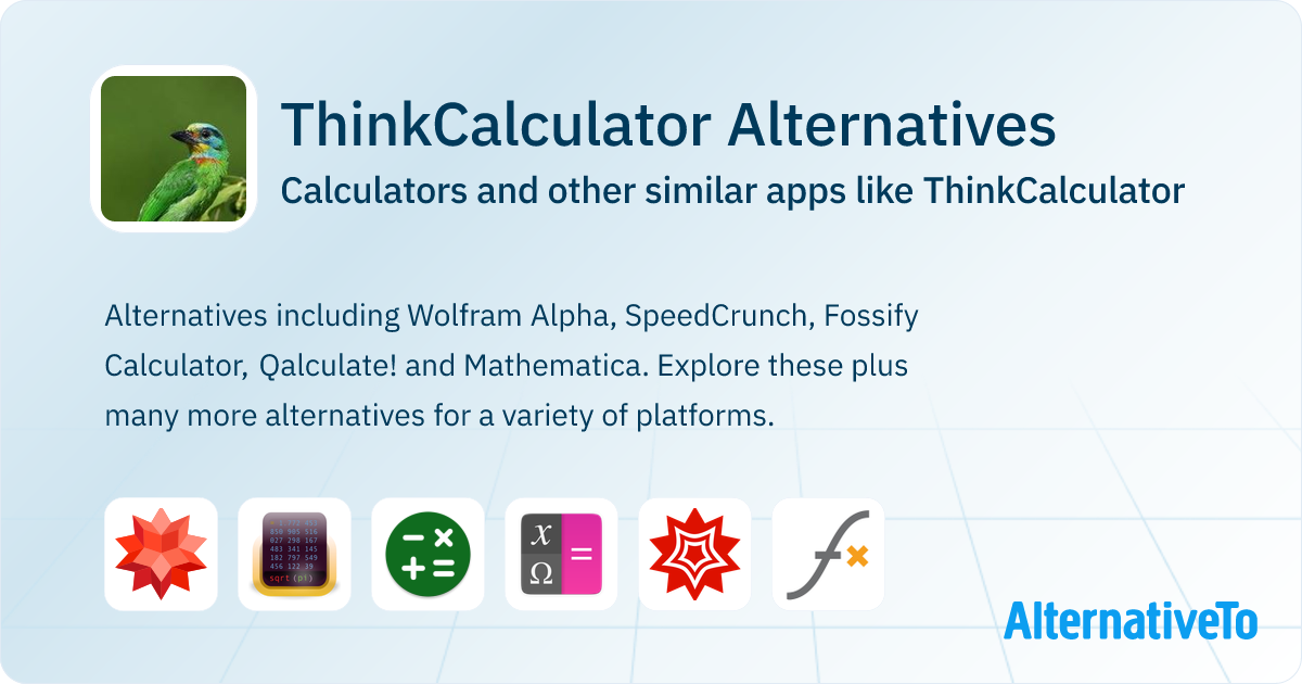 ThinkCalculator Alternatives: Top 12 Calculators & Similar Websites ...