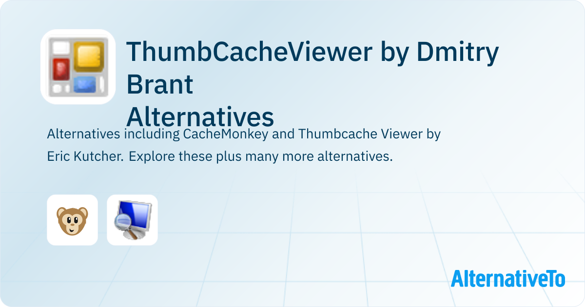 ThumbCacheViewer by Dmitry Brant Alternatives - Explore Similar ...