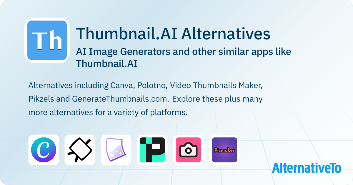 Thumbnail.AI Alternatives: Top 12 AI Image Generators & Similar ...