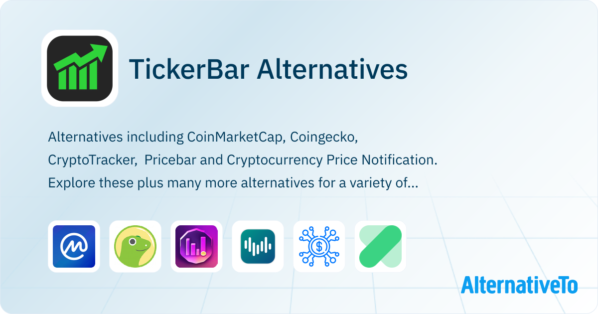 TickerBar Alternatives - Explore Similar Apps | AlternativeTo