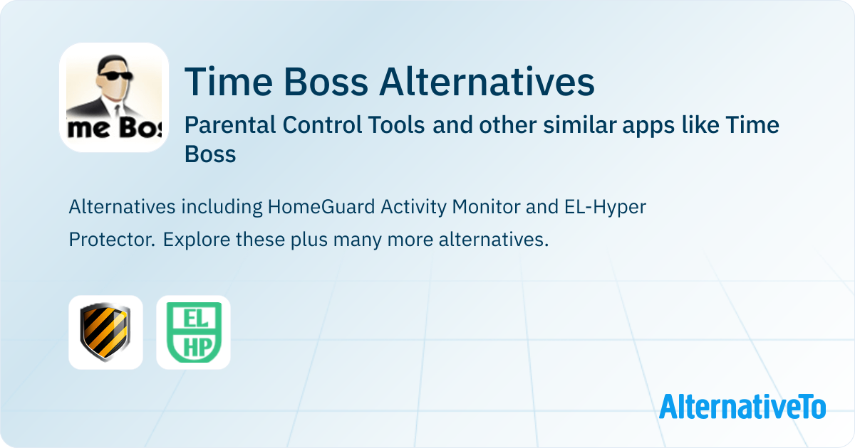 Time Boss Alternatives: Top 2 Parental Control Tools & Similar Apps ...