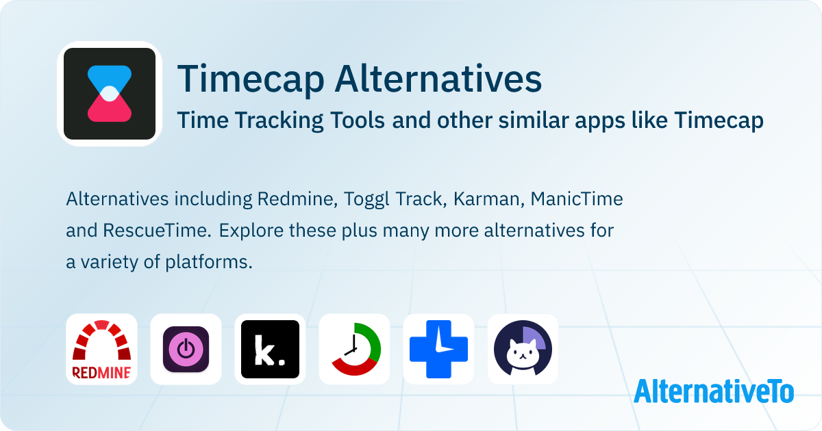 Timecap Alternatives: Top 12 Time Tracking Tools & Similar Apps ...