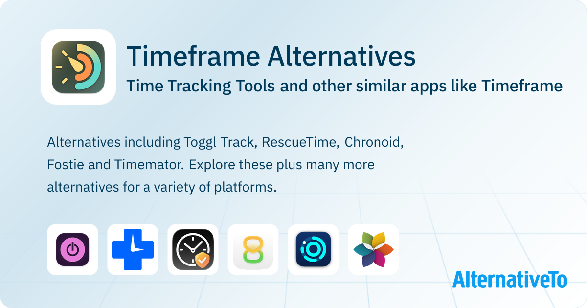 Timeframe Alternatives: Top 24 Time Tracking Tools & Similar Apps ...