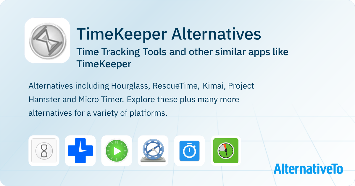 TimeKeeper Alternatives: Top 12 Time Tracking Tools & Similar Apps ...