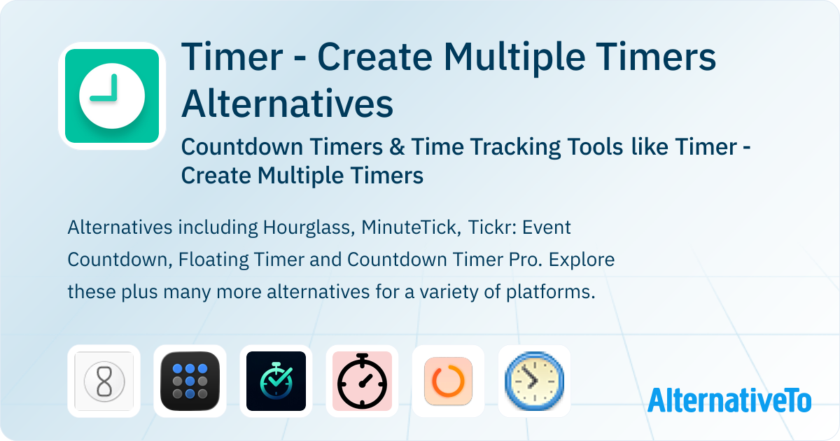 Timer - Create Multiple Timers Alternatives: Top 12 Countdown Timers ...