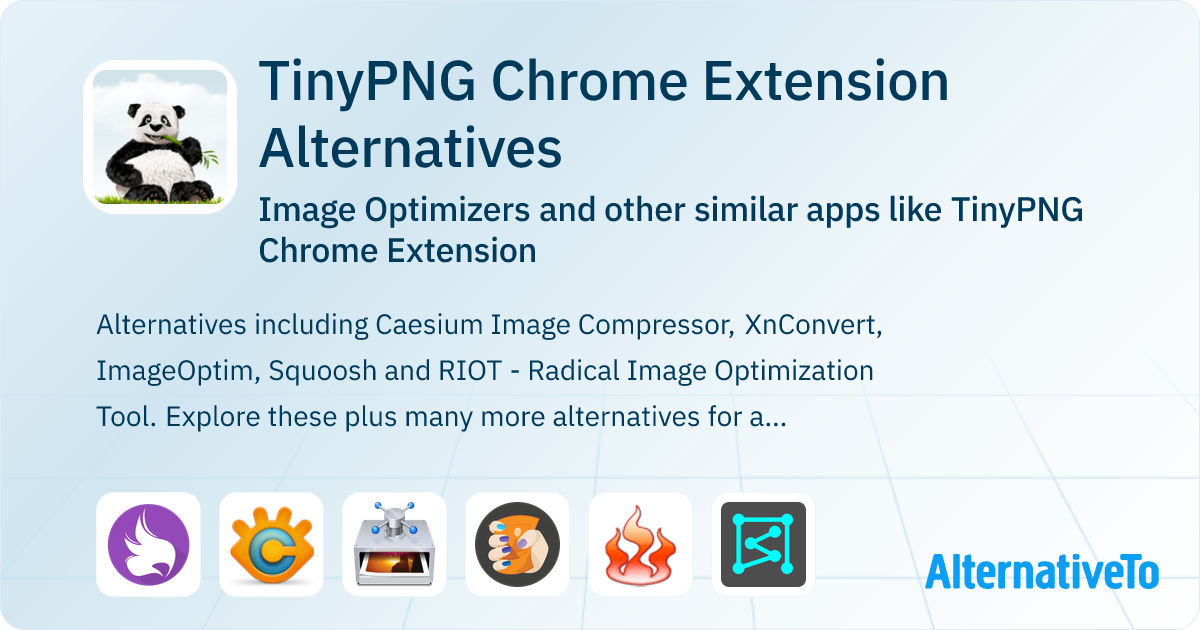 TinyPNG Chrome Extension Alternatives: Top 12 Image Optimizers ...