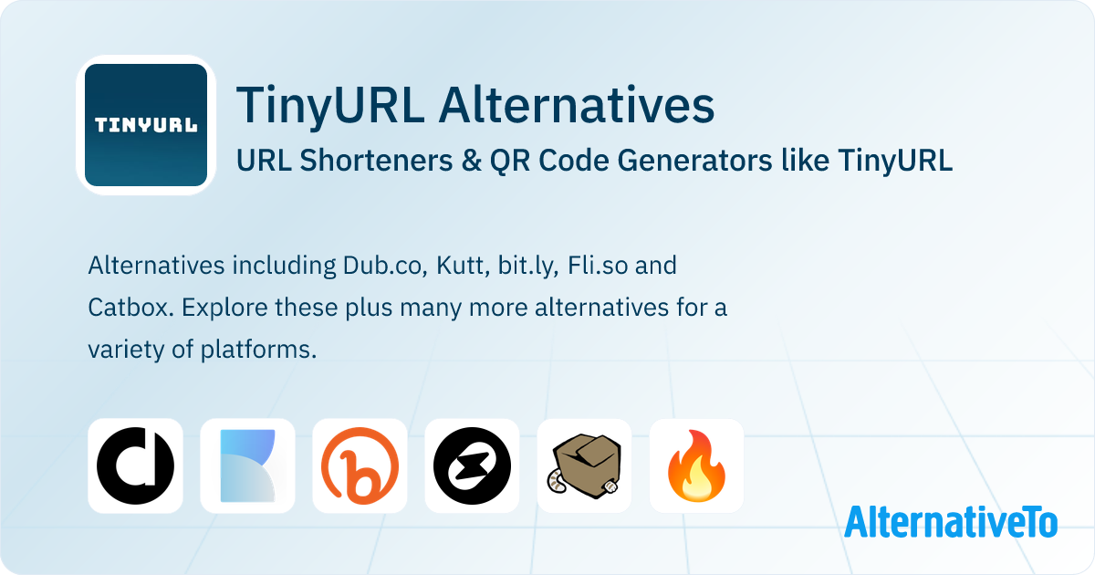 TinyURL Alternatives: Top 12 URL Shorteners | AlternativeTo