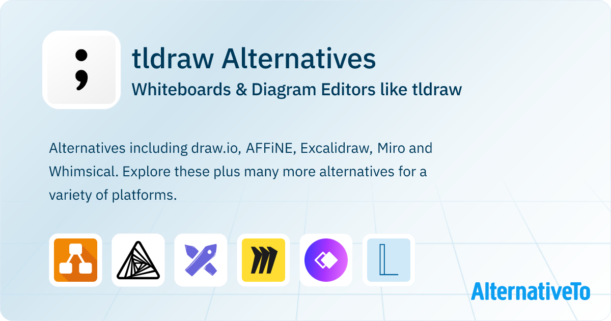 tldraw Alternatives: Top 12 Whiteboards & Diagram Editors | AlternativeTo