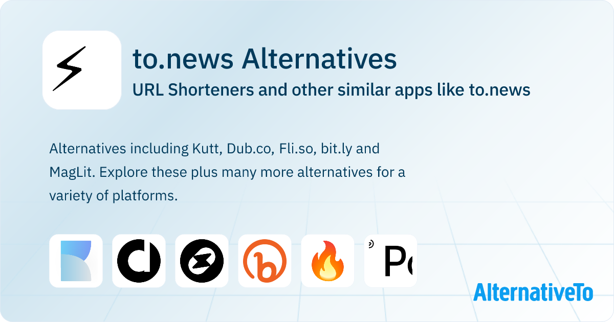 to.news Alternatives: URL Shorteners & Similar Websites - Page 2 ...