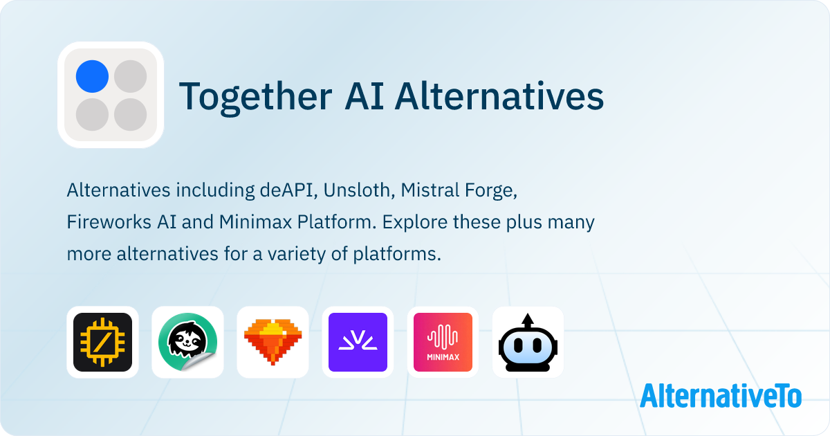 Together AI Alternatives - Explore Similar Sites & Apps | AlternativeTo