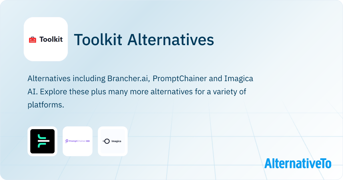 Toolkit Alternatives - Explore Similar Sites & Apps | AlternativeTo