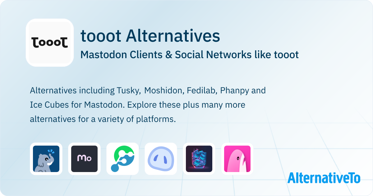 tooot Alternatives: Top 12 Mastodon Clients & Social Networks ...